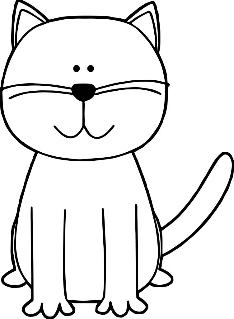 No Cat Coloring Page - Wecoloringpage.com