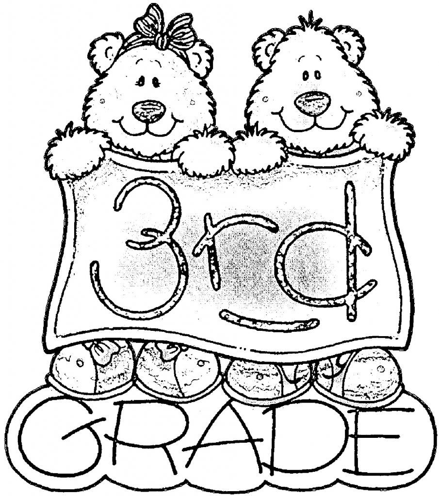 Third Grade Coloring Page - Wecoloringpage.com